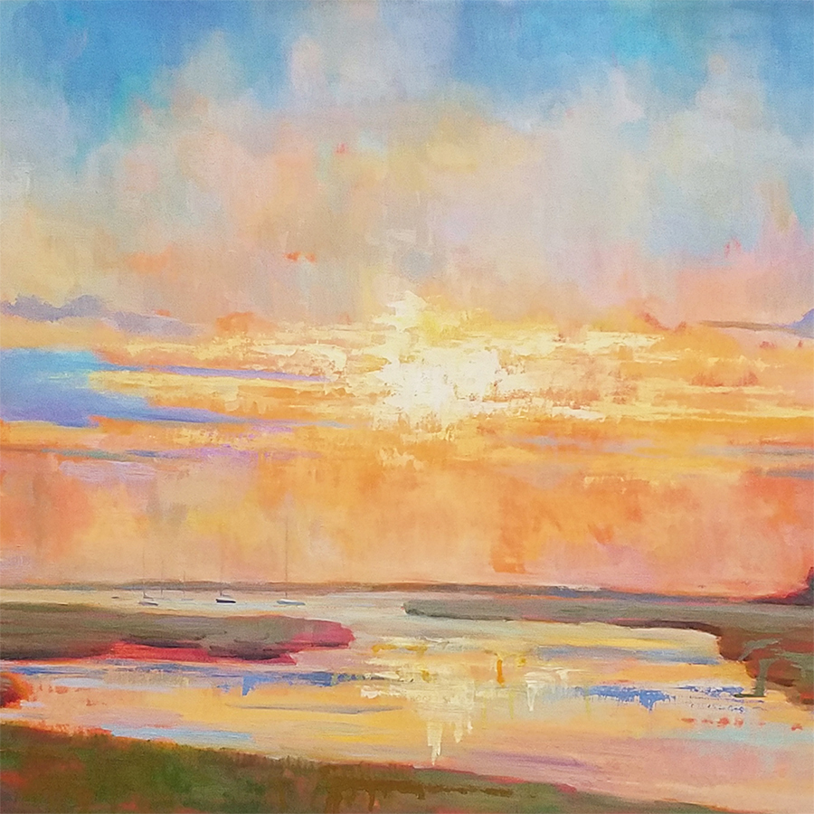 Zeeks Marsh Glow - Julie Brayton Fine Art