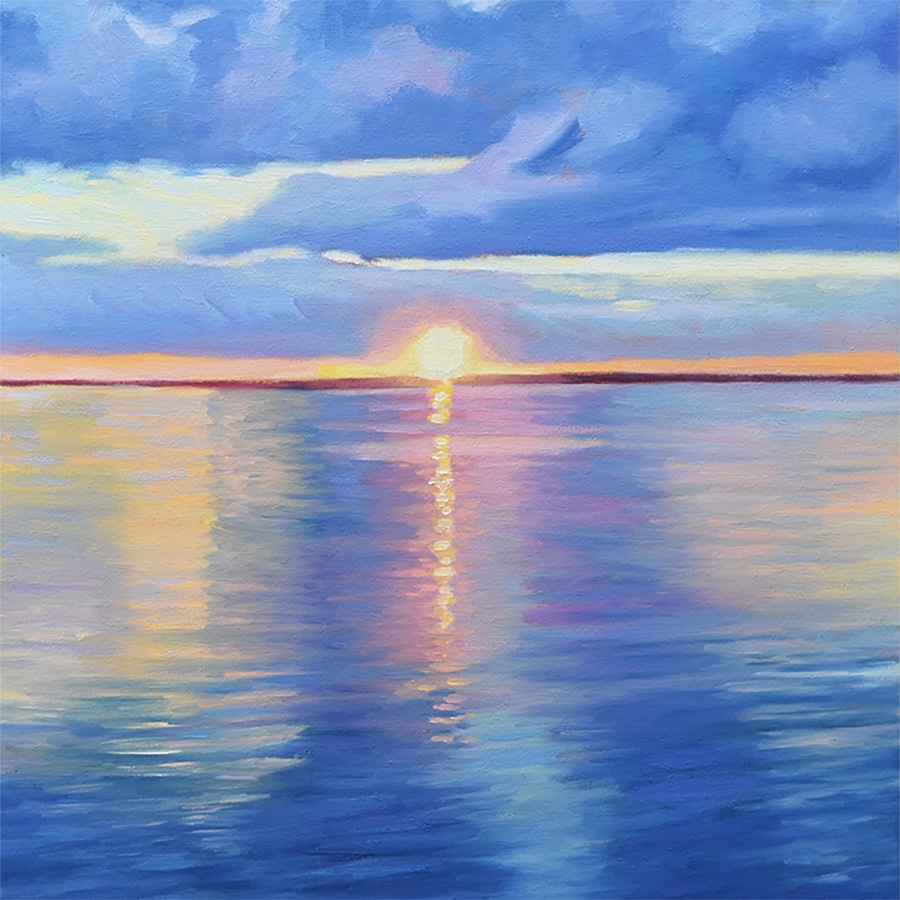 Vertical Sunset - Julie Brayton Fine Art